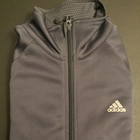 adidas | Jackets & Coats | Adidas Women Track Jacket Charcoal | Poshmark